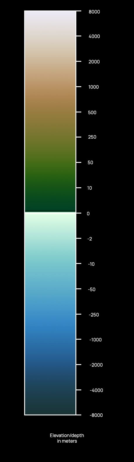 World Elevation Map | Soar
