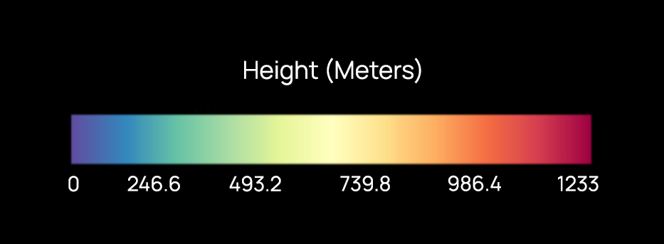Elevation Map of Oahu, Hawaii | Soar