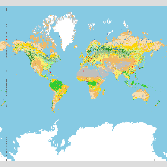 World Land Cover Map | Soar