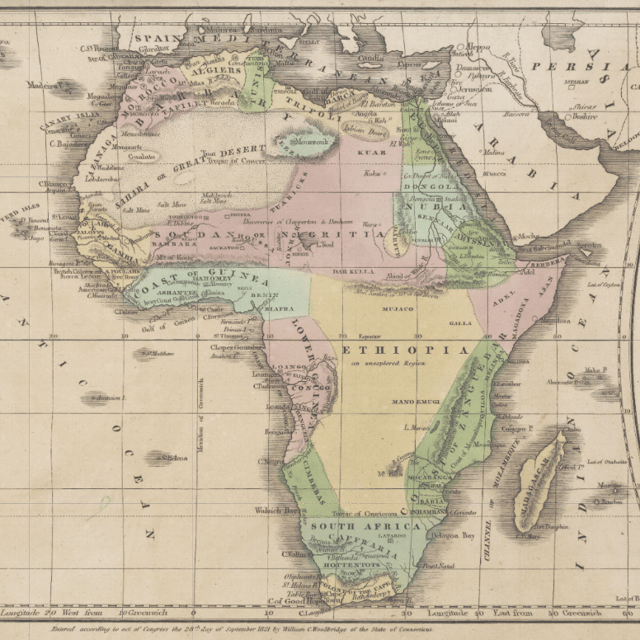 Preview Image of Historical Map of Africa - 1821